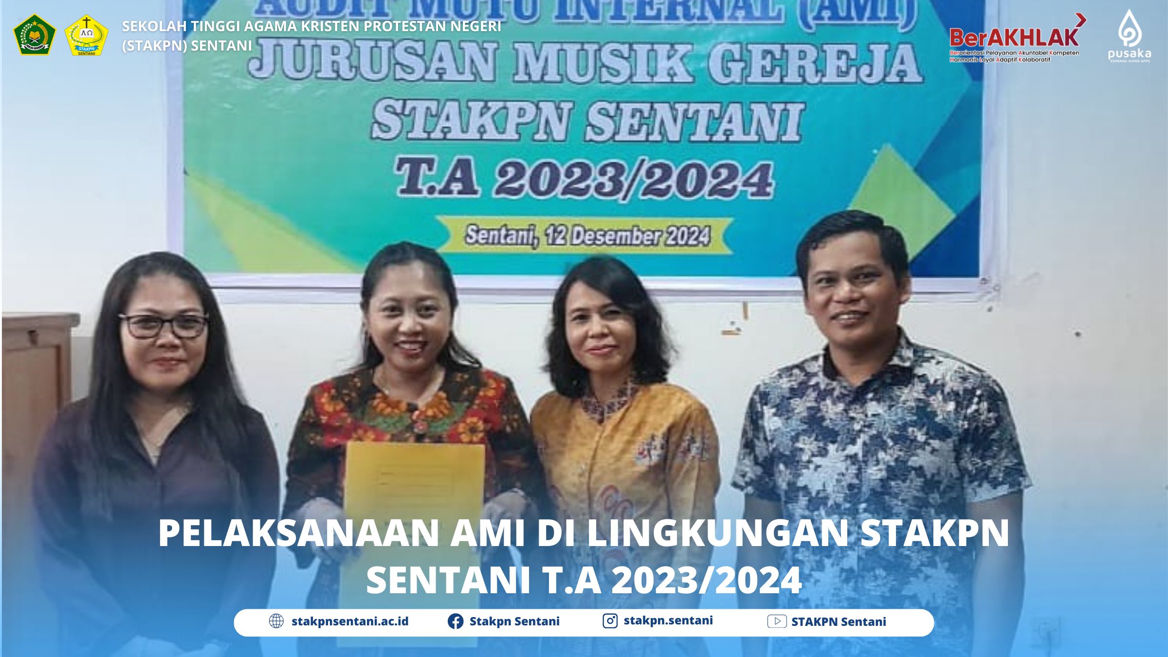 Pelaksanaan AMI Di Lingkungan STAKPN Sentani T.A 2023/2024 - Website ...
